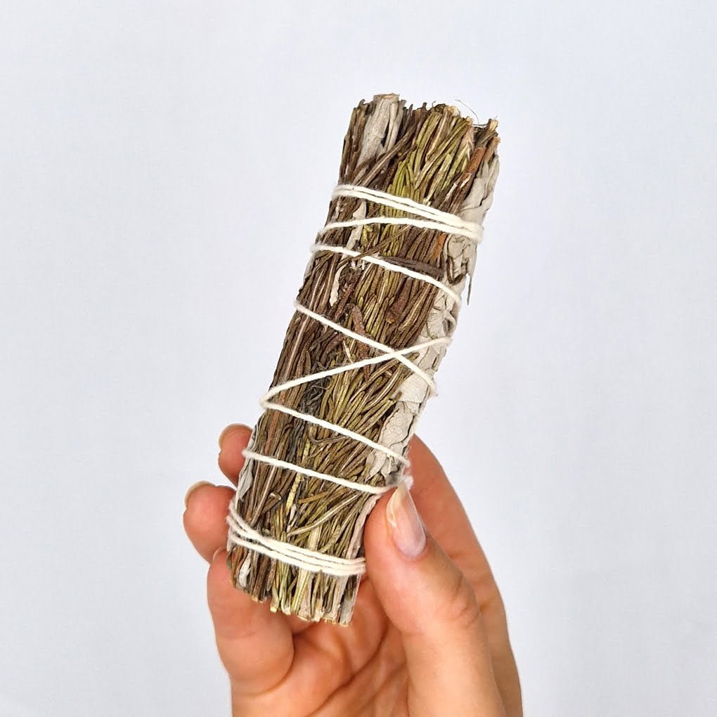 White Sage and Rosemary Smudge Stick - Snug Scent®