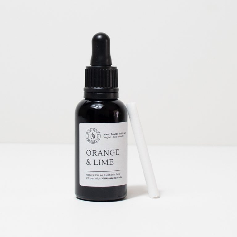 Orange, Lime & Basil Natural Car Air Freshener Refill - Refreshing ...